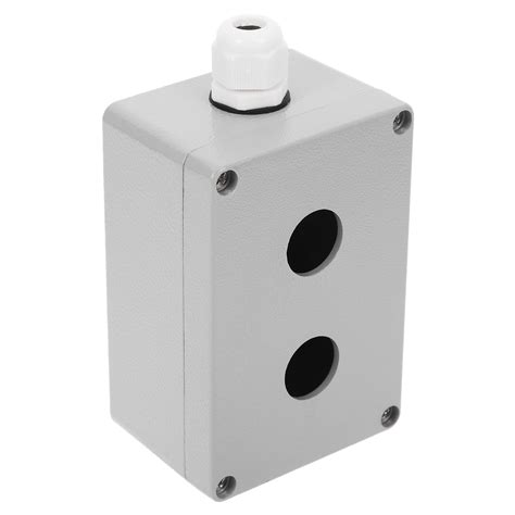 MLINS Metal Push Button Switch Box For Emergency Stop Push Button Switch Box Switch Box Button
