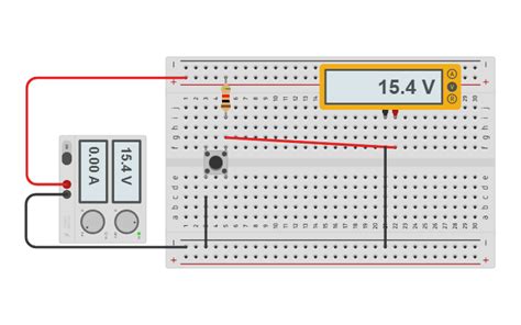 Circuit Design Pull Up Tinkercad