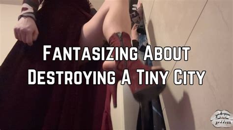 Phoenix Bates Fantasizes About Destroying A Tiny City As A Giantess While Changing P ASMR