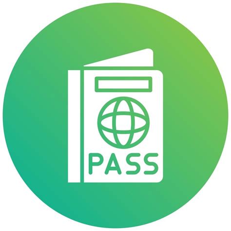 Premium Vector Passport Vector Icon Design Illustration