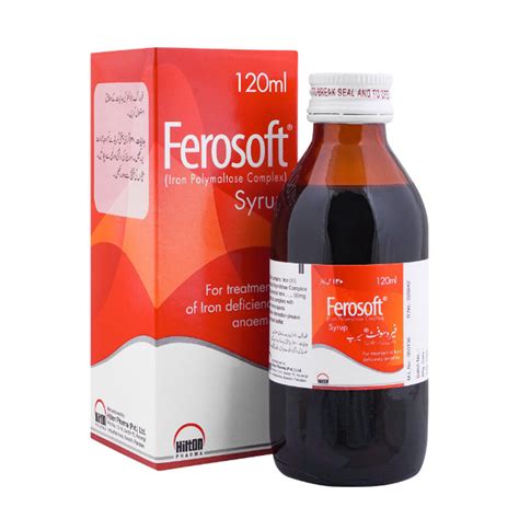 Buy Hilton Ferosoft Syrup 120ml Online In Pakistan My Vitamin Store Iron Medicines