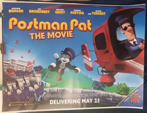 Postman Pat The Movie Original Quad Cinema Poster £799 Picclick Uk