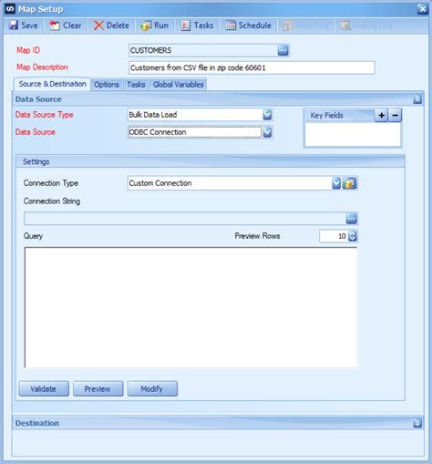 Odbc Text File Connection