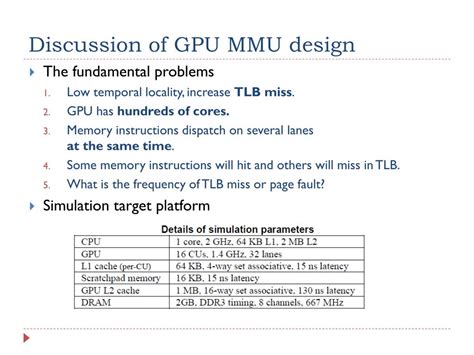 PPT GPU Simulation Technology PowerPoint Presentation Free Download ID