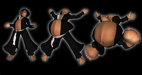 Rukia 3d Gen 3 Model Inflation By Darkburster1 On Deviantart
