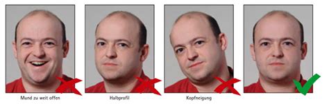 Deutsche Passfotos Mustertafel Passbilder Visa Und Dokumente