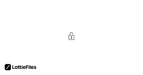 Free Unlock Animation By Lottiefiles Lottiefiles