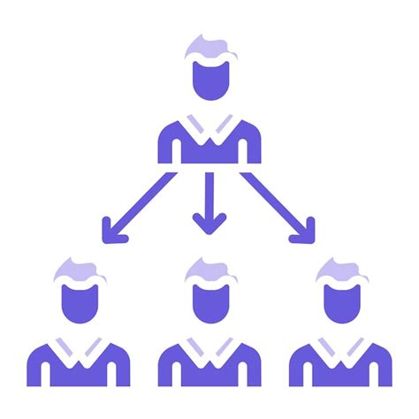 Premium Vector Hierarchy Vector Illustration