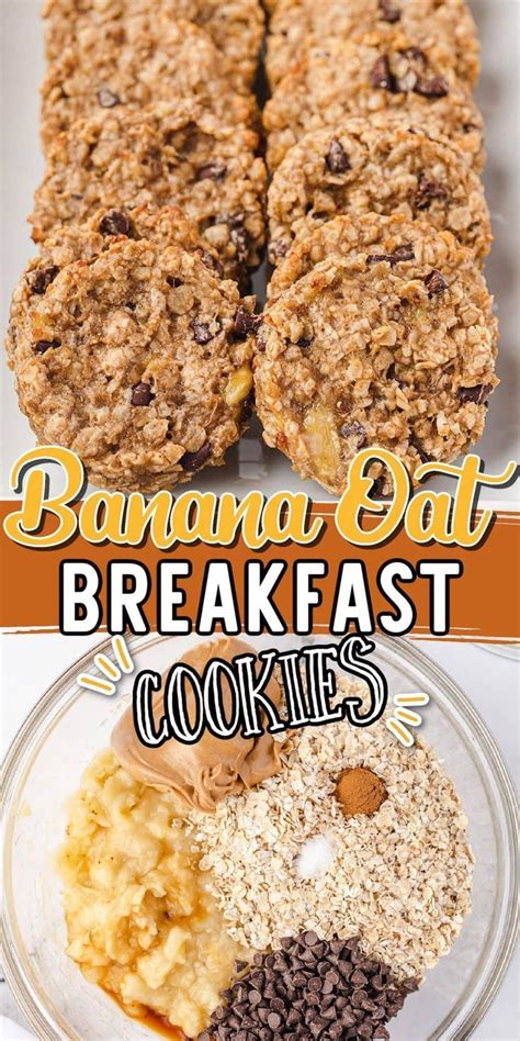Healthy Breakfast Cookies Recipe Healthy Recipes With Bananas And