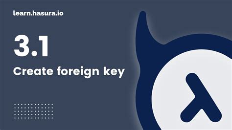 31 Create Foreign Key Youtube