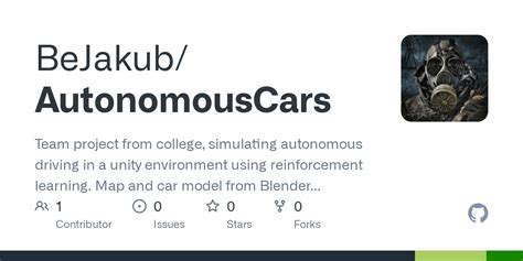 GitHub BeJakub AutonomousCars Team Project From College Simulating Autonomous Driving In A
