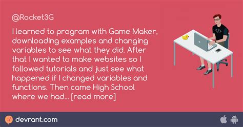 How Did You Learn To Program DevRant