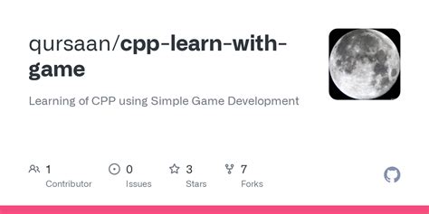 Github Qursaan Cpp Learn With Game Learning Of Cpp Using Simple Game Development