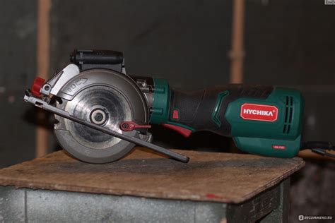 Электропила циркулярная HYCHIKA 750W с лазерной направляющей ...
