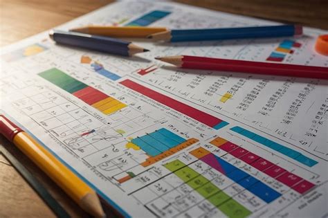 Classroom With Educational Charts Premium Ai Generated Image
