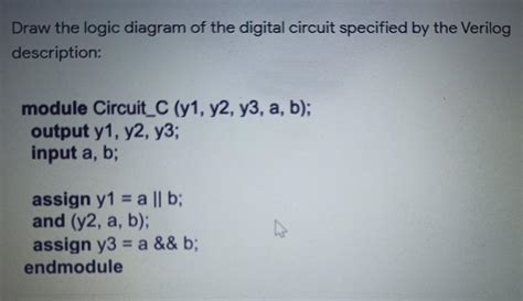 Solved Draw The Logic Diagram Of The Digital Circuit