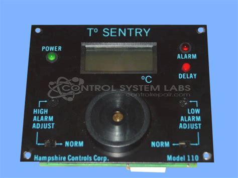 Hampshire Controls Corp Model 110 Tdeg Sentry Digital Alarm Mod Control System Labs