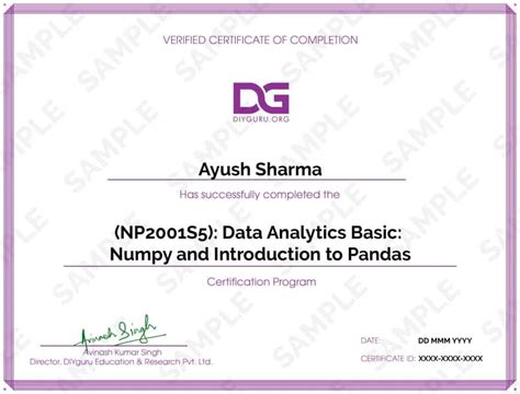 Diyguru Nanodegree Data Analytics Numpy And Introduction To Pandas
