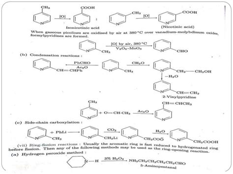 Pyridine Synthesis Reactions And Medicinal Uses Pptx