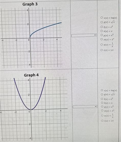 Solved Select The Correct Name Of The Function And Equation Chegg