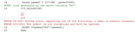 Solved Macro Variable Can T Be Raised To A Power SAS Support Communities