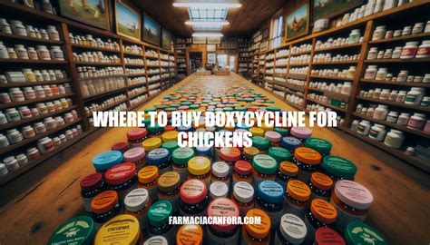 Where To Buy Doxycycline For Chickens Reliable Sources For Poultry Health