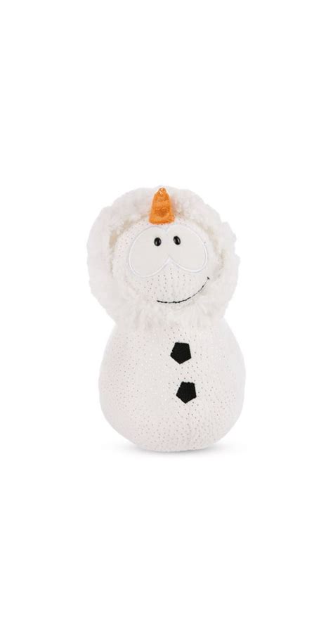 Плюшена играчка Nici Снежен човек Snowbert 18 см Книжарница Orange