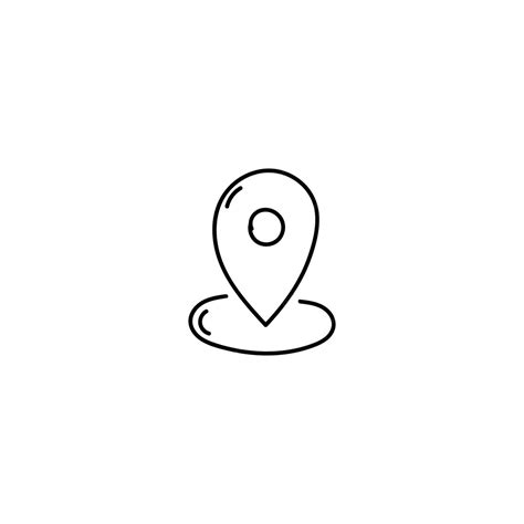 Premium Vector Navigation Web Map Pointer Hand Drawn Icon