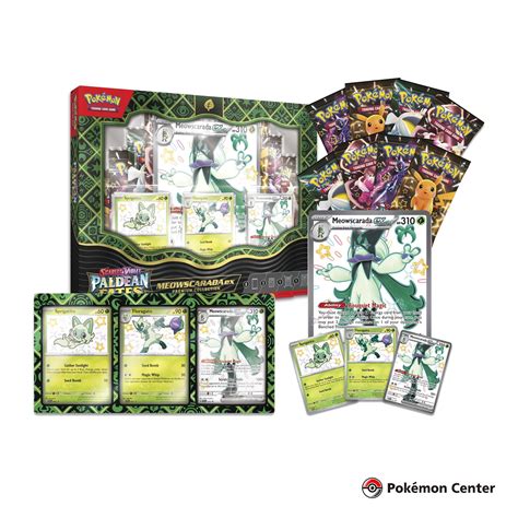 Pokemon Tcg Paldeam Fates Premium Meowscarada Ingles Pokeperu Store