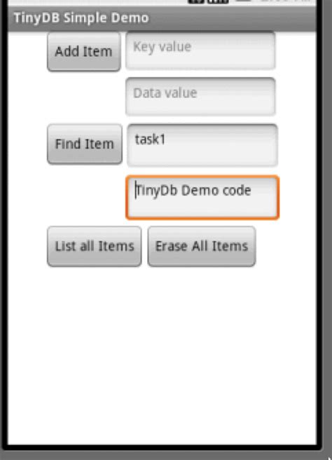 Using Tinydb In App Inventor App Inventor 2 Learn To Code