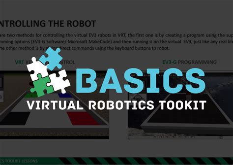 Virtual Robotics Toolkit Virtual Robotics Toolkit