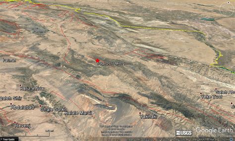 M61 Earthquake In Iran A Near Miss