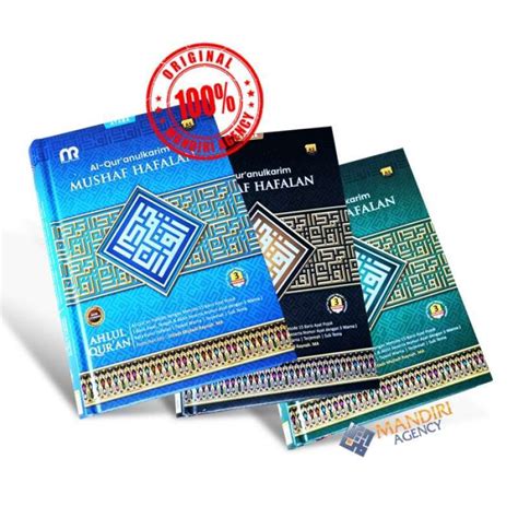Promo Ori Mushaf Hafalan Ahlul Quran A5 Hc Tajwid Terjemah Ataba