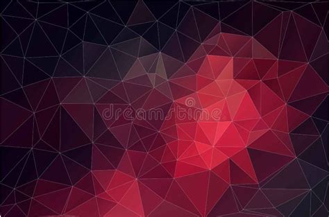 Triangle Mosaic Abstrat Background Geometric Pattern Gradients Stock Vector Illustration Of