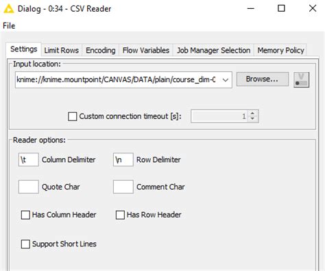 CSV Reader Long IDs KNIME Analytics Platform KNIME Community Forum