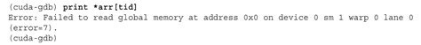 Cuda C编程(三十八)cuda调试cuda Debug Csdn博客 Cuda C编程(三十八)cuda调试cuda Debug Csdn博客