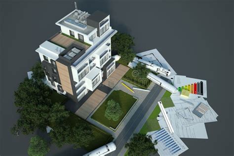 Sustainable Building Mock Up Stock Illustration Illustration Of Sustainable Building Mock Up Stock Illustration Illustration Of