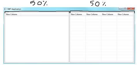 Java Grid Layout Sharing Relative Space Stack Overflow