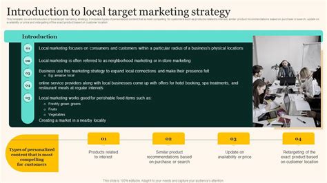 Introduction To Local Target Marketing Strategy Marketing Strategies To