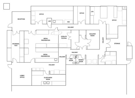 Floor Plans Rancho Bernardo Lab Space