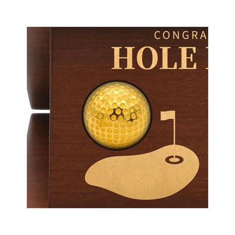 24k 골프공 홀인원 기념상패 순금 오브제 기념품 국제표준금거래소