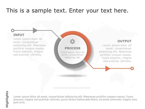 Input Output Process PowerPoint Template