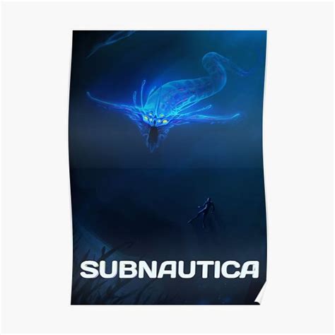 Subnautica Ghost Leviathan Poster Premium Matte Vertical Poster Sold By