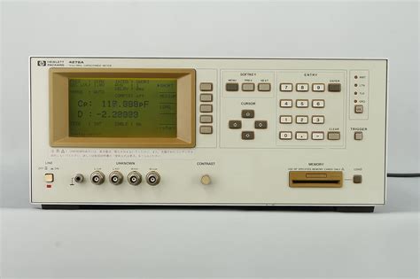 Hp 4278a 1khz 1mhz Capacitance Meter Rescience
