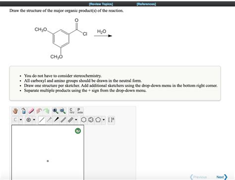 Solved References Review Topics Draw The Structure Of Chegg