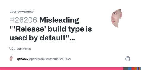 Misleading Release Build Type Is Used By Default Message Issue