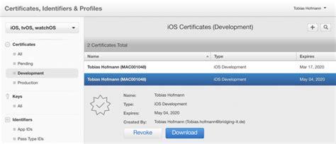 How To Download Your IOS Distribution Certificate It S Full Of Stars