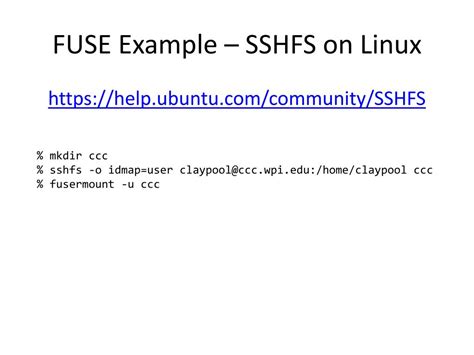 Ppt Performance And Extension Of User Space File Powerpoint Presentation Id1973802