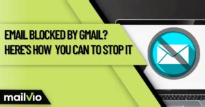 Email Blocked By Gmail Here S How You Can Stop It Mailvio