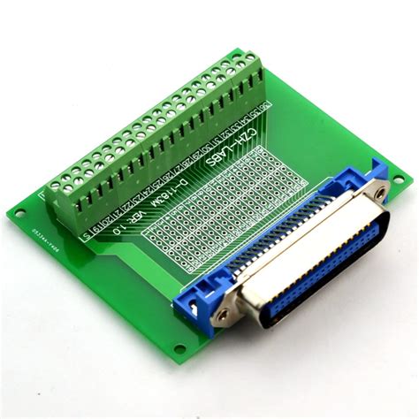 Czh Labs 36 Pin 0085 Centronics Male Ribbon Connector Screw Terminal